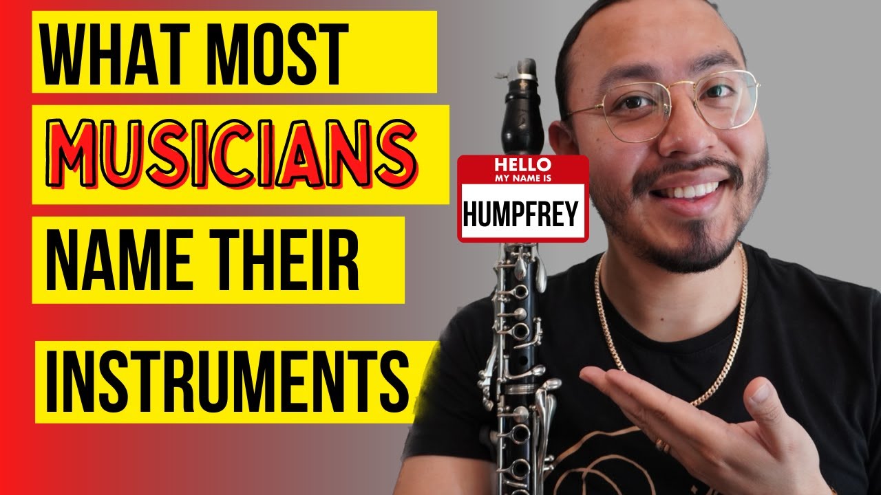 What Most Musicians Name Their Instruments - YouTube