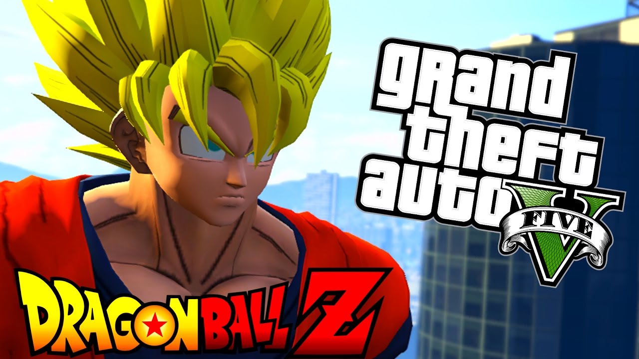 GTA 5 MOD VITA SAIYAN! GOKU SUPER SAIYAN! GTA V Goku SSJ Gameplay ITA ...