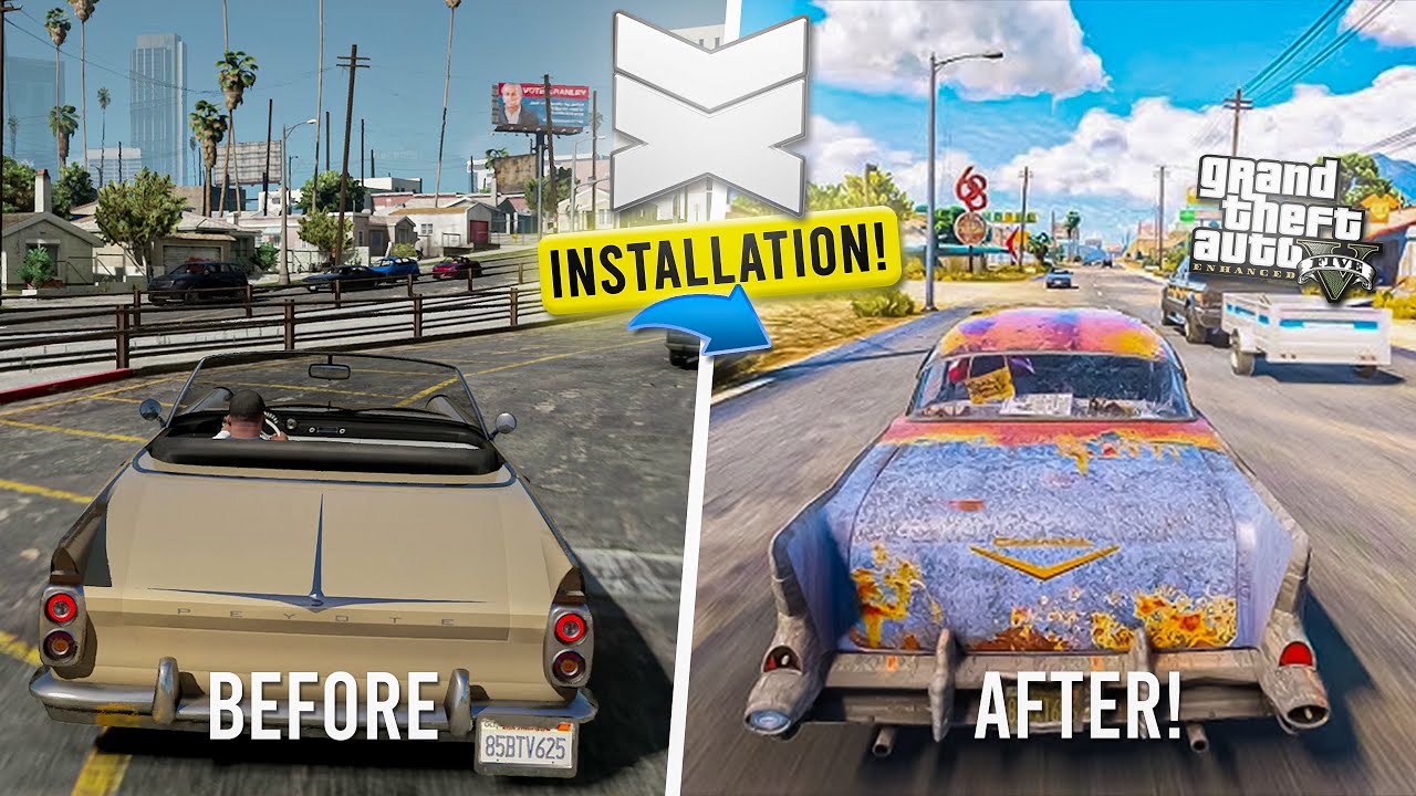 How To Install Graphic Mods in GTA 5 Enhanced Edition! (Chromatix Mod ...