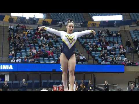 Kirah Koshinski (West Virginia) - Balance Beam (9.700) - Florida at West Virginia 2018