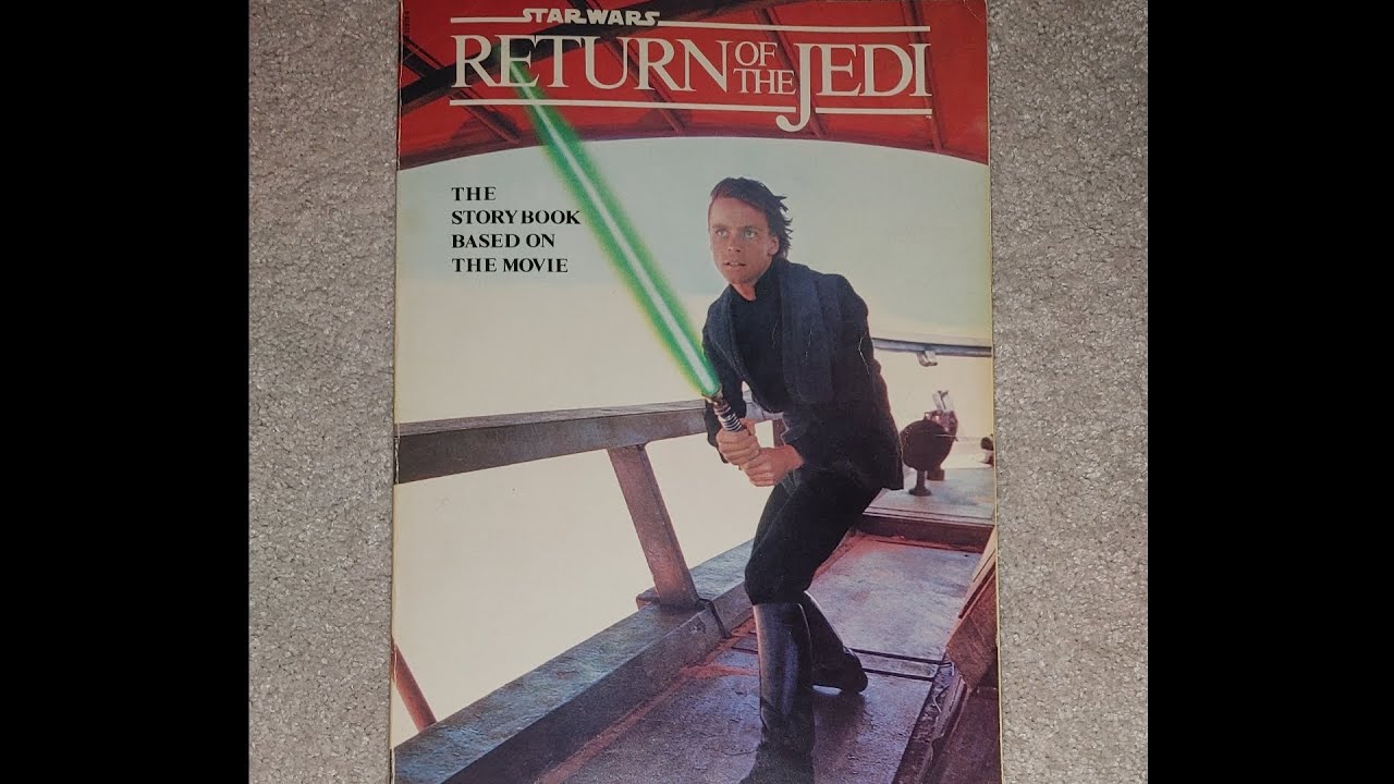 Star Wars Return Of The Jedi Storybook With Full-Color Photographs ...