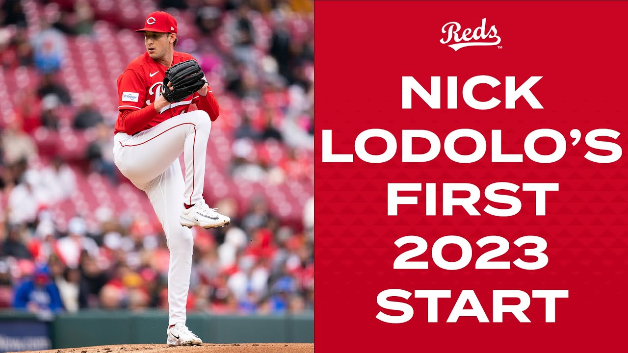 Nick Lodolo strikes out nine in first 2023 debut - YouTube