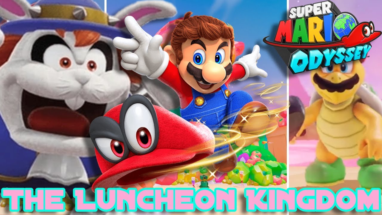 Super Mario Odyssey: Luncheon Kingdom, Spewart Boss Fight #2, and ...