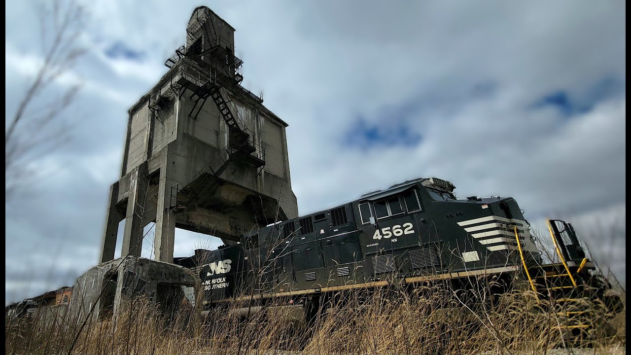 Former PRR Coaling Tower ~ Marion ~ - YouTube
