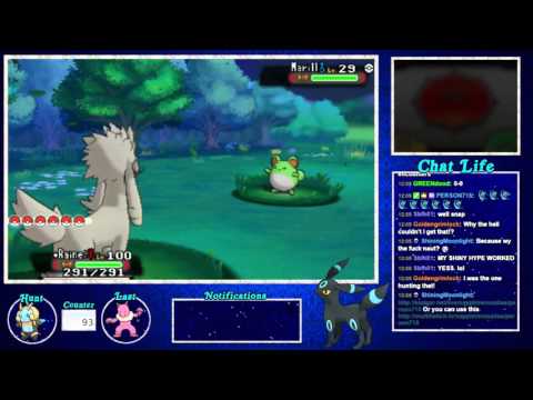Shiny Marill, 93 encounters!