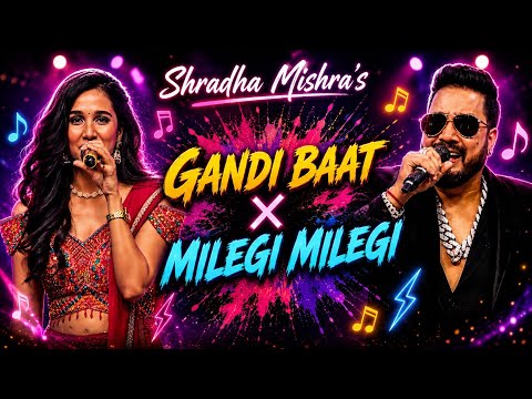 Gandi Baat × Milegi Milegi | Shradha Mishra | Winner | Singer #realityshow #saregamapa #indianmusic 