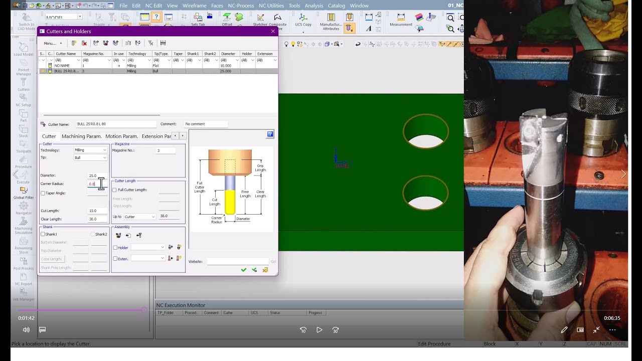 Cimatron Basic Part ( 9 ) - YouTube