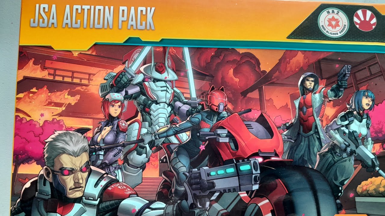 Unboxing JSA Action Pack For Infinity By Corbus Beli - YouTube