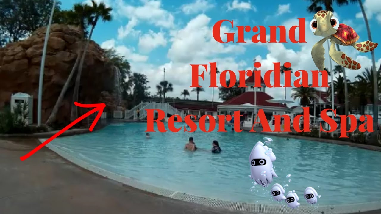 SWIMMING AT DISNEY'S GRAND FLORIDIAN RESORT AND SPA POOL! - YouTube