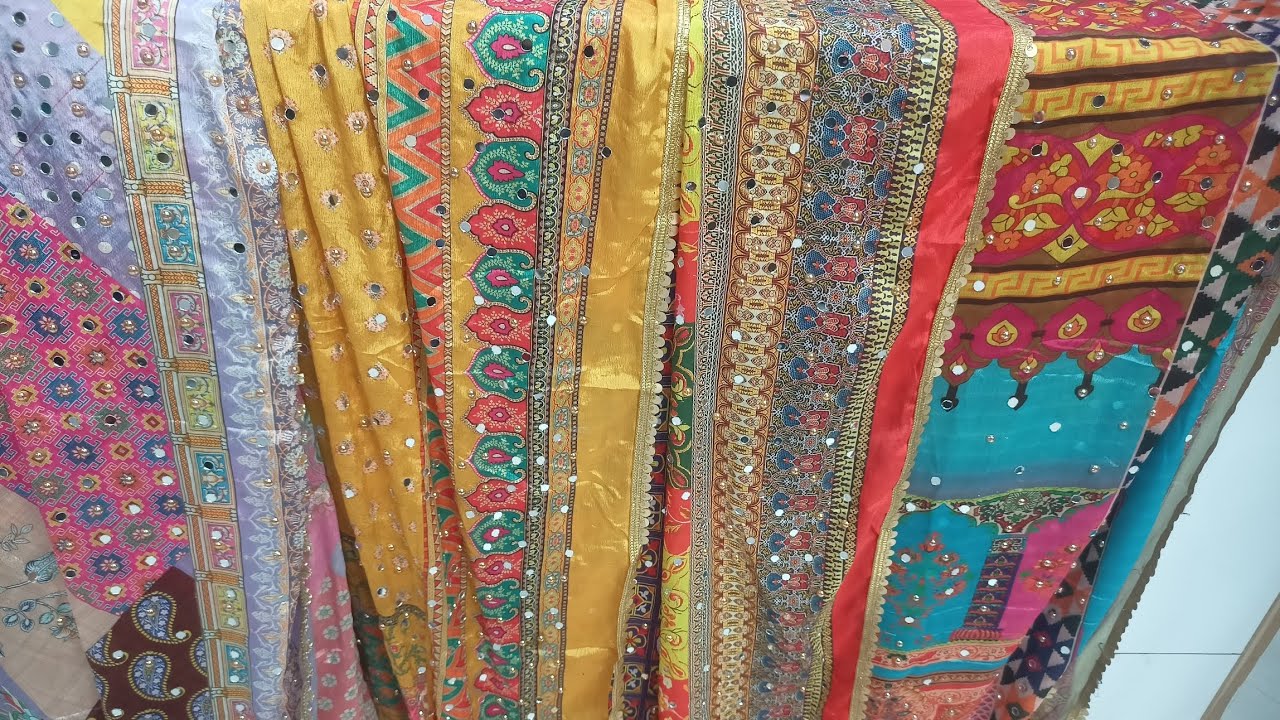 New Stock 🥳🥳#fancy🤩🤩Pakistani Mirror Work Duppatte Only500rs With Great ...