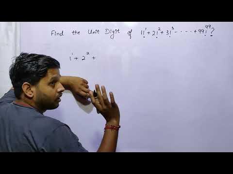 Unit Digit Question based on Factorial | Unit Digit | Number System - YouTube