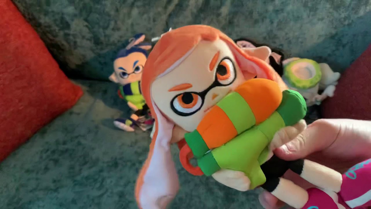 Splatoon plush unboxing - YouTube