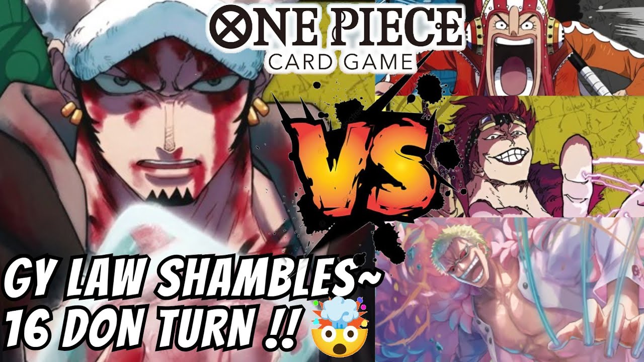 G/Y TRAFALGAR LAW DECK OP10 - MY NEW MAIN THE SHAMBLES IS BACK【OPTCGSIM ...