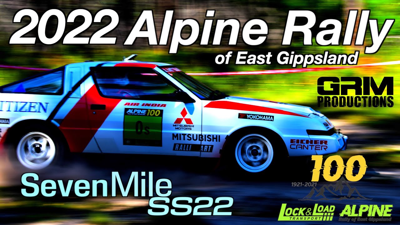 Alpine Rally of East Gippsland 2022: SS22 Seven Mile - YouTube