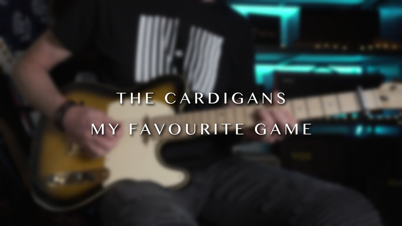 The Cardigans - My Favourite Game - Guitar Cover by Robert Bisquert ...