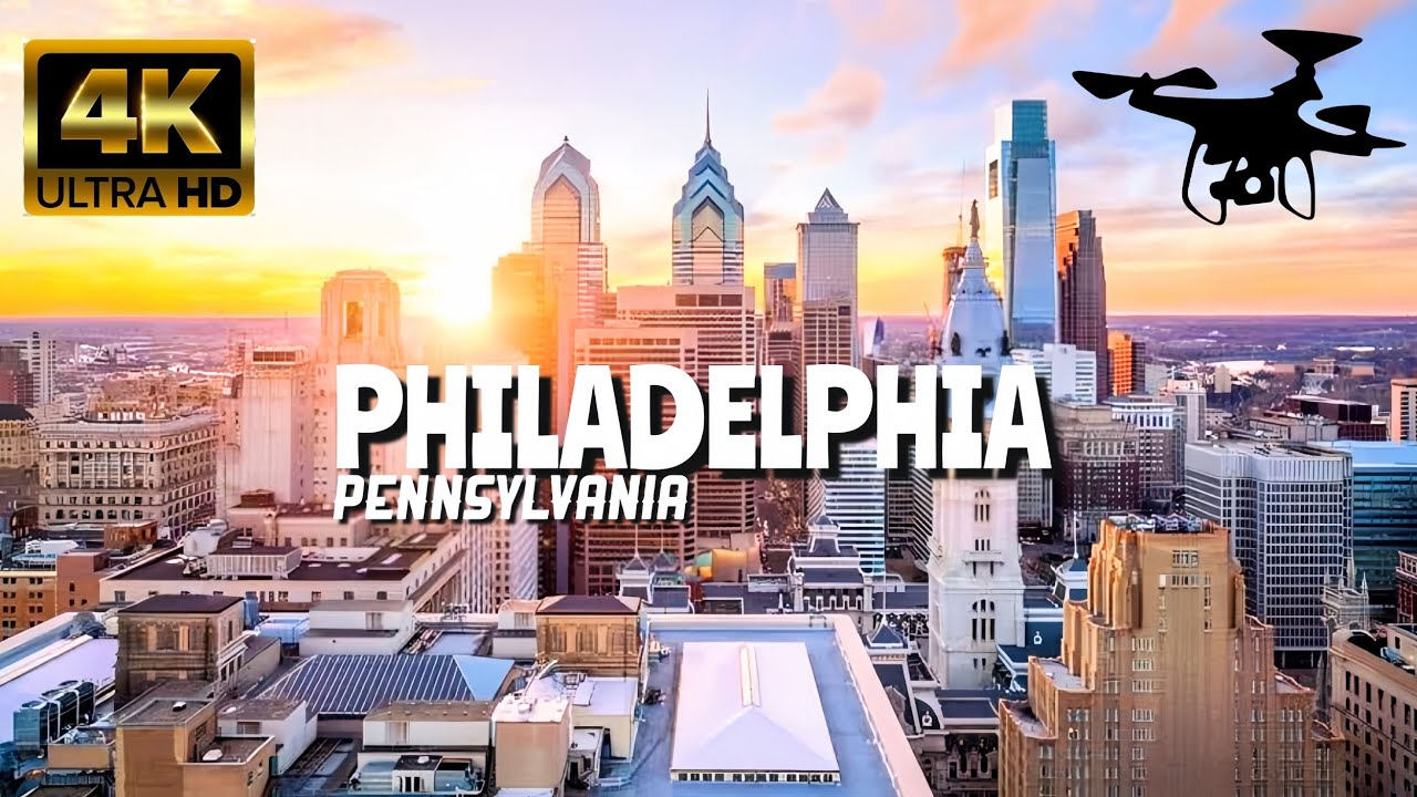 Philadelphia, Pennsylvania In 4K By Drone - Amazing View Of ...