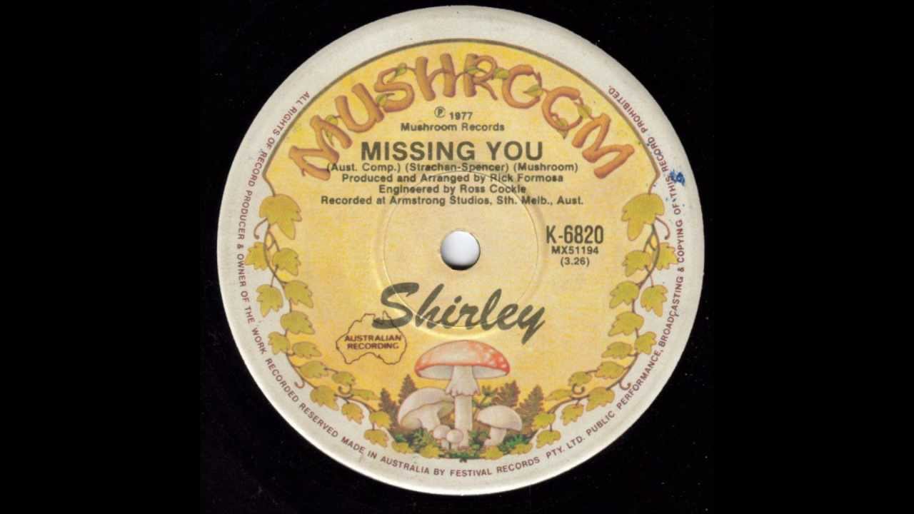 Shirley (Graeme Strachan) - Missing You (Original 45) - YouTube