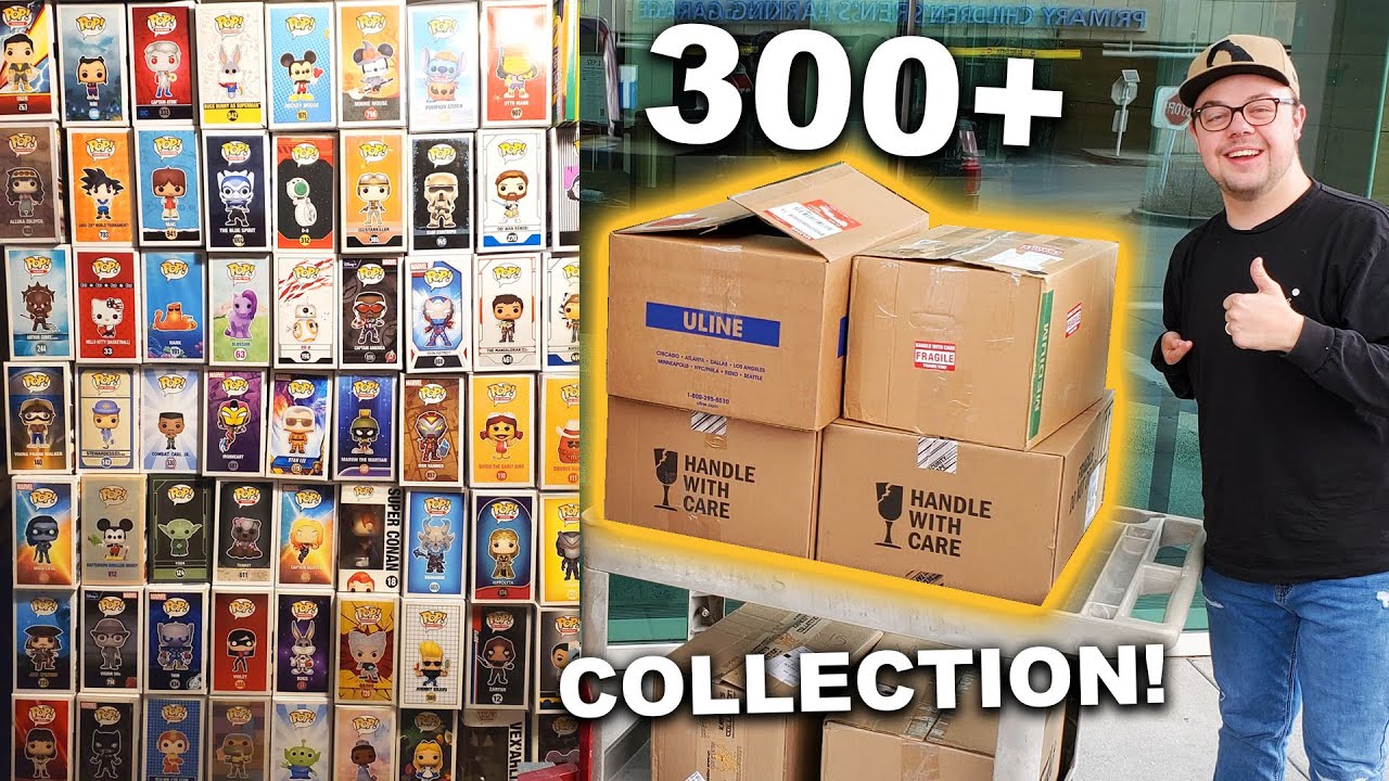 I Donated a MASSIVE Funko Pop Collection (Over 300 Pops) - YouTube