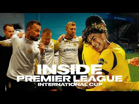 CUP TRIUMPH against Real Madrid!! 🏆 | Behind the scenes at the Premier League International Cup