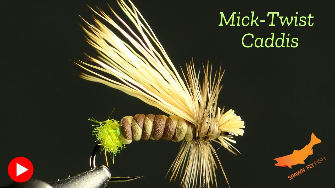 Mick-Twist Caddis- Fly Tying Tutorial - YouTube