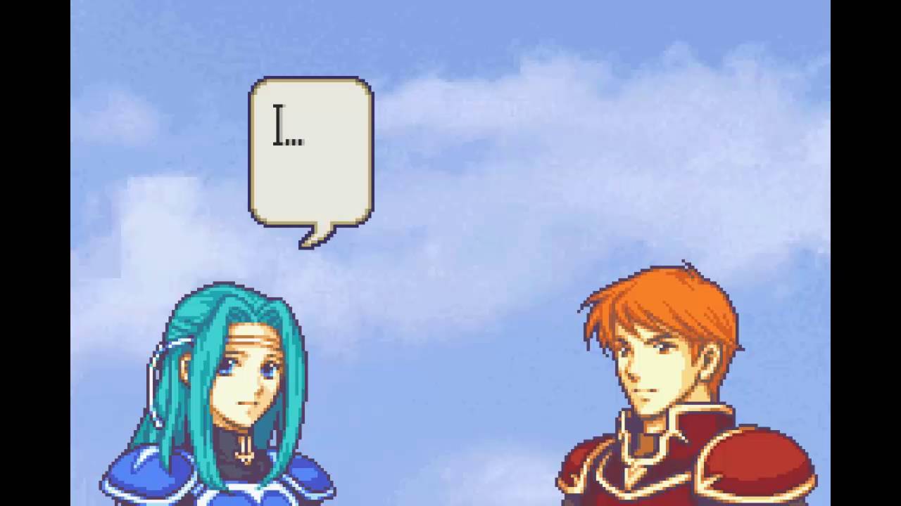 Fire Emblem: Blazing Sword - Fiora & Kent Support - YouTube