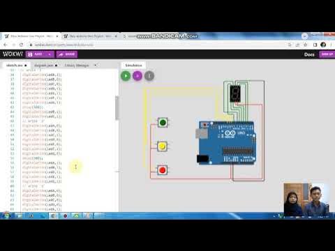 Simulasi Sistem kendali Seven Segment, dengan menggunakan 3 buah PushButton berbasis Arduino Uno ...