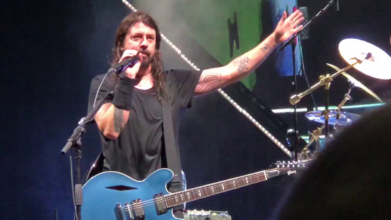 Foo Fighters - Imagine / Jump - Noblesvile IN 7/26/2018 - YouTube