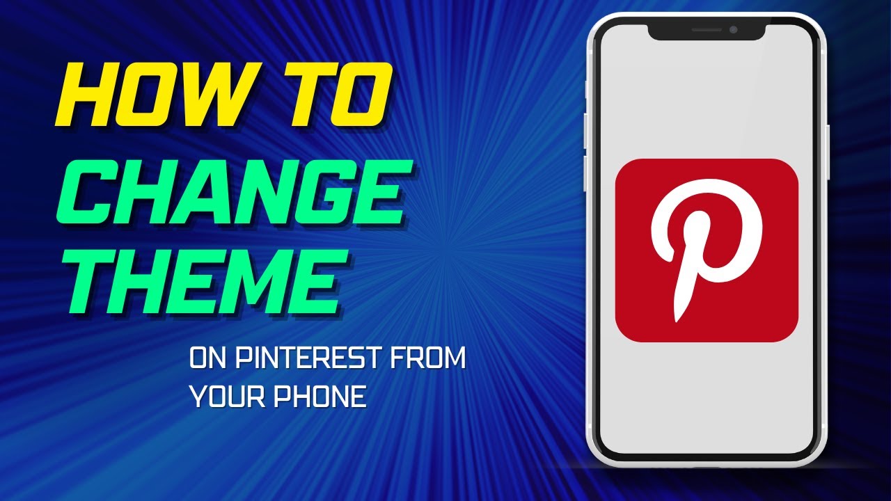 How To Change the Theme on Pinterest #pinterest - YouTube