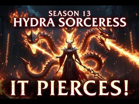 Holy Moly Great Balls of Piercing Fire! S13 PD2 Hydra Sorceress Mini Guide and Demo