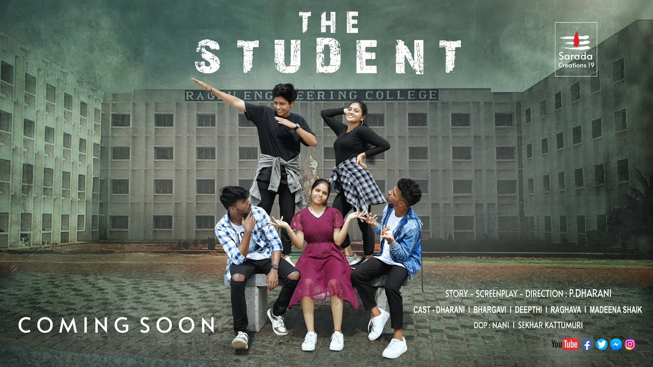 THE STUDENT ||TRAILER||Album song||cover song||P.Dharani||Bharagavi ...