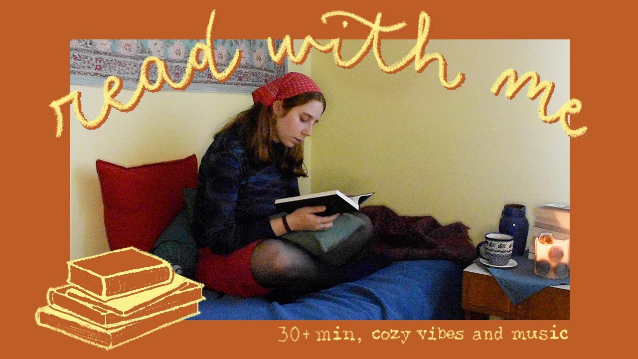 Read with me - 30+ min, cozy vibes and music 🍂 - YouTube