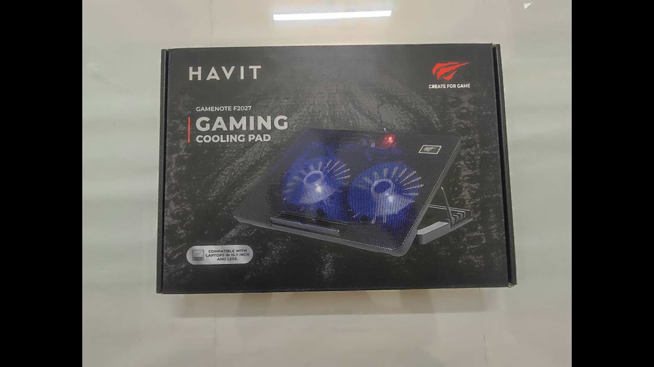 Havit F2027 Laptop Cooling Pad | ALPHABYTE TECHNOLOGY - YouTube