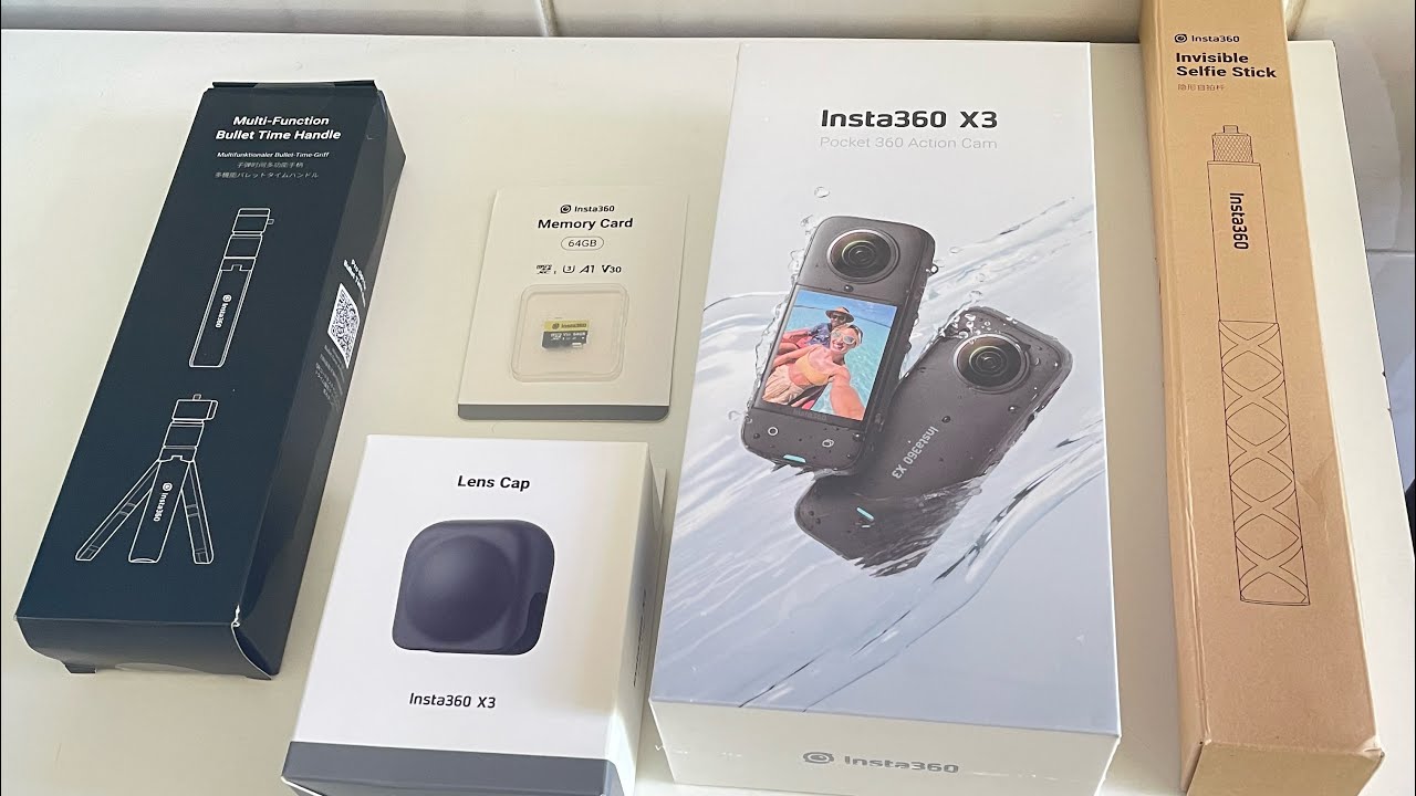 Unboxing + Review Insta360 X3 - Câmera 360 - YouTube