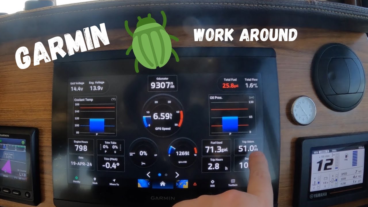 Garmin Bug Work around - YouTube