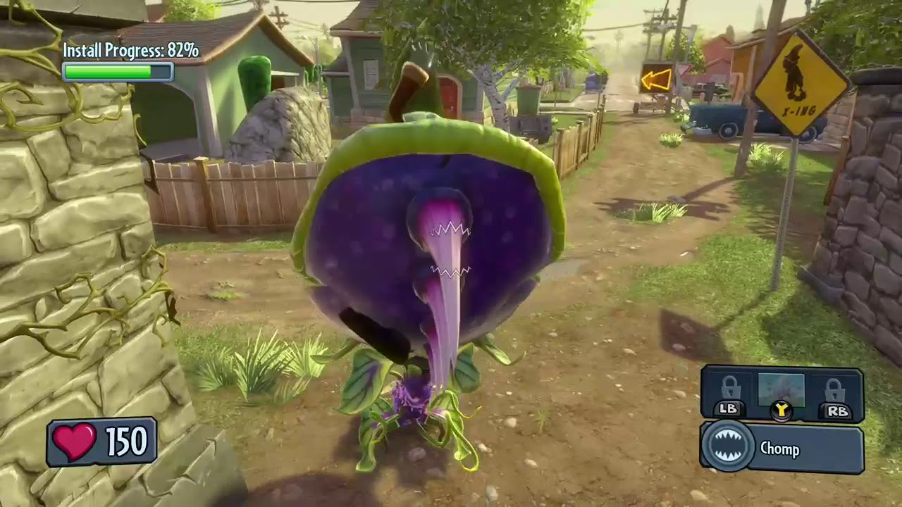 EATING ZOMBIES W/ CHOMPER - YouTube