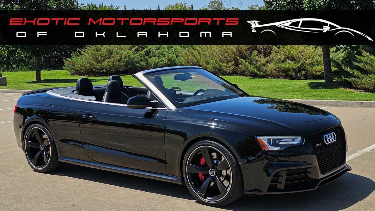 2015 Audi RS 5 4.2 Quattro Convertible For Sale - Walkaround - YouTube