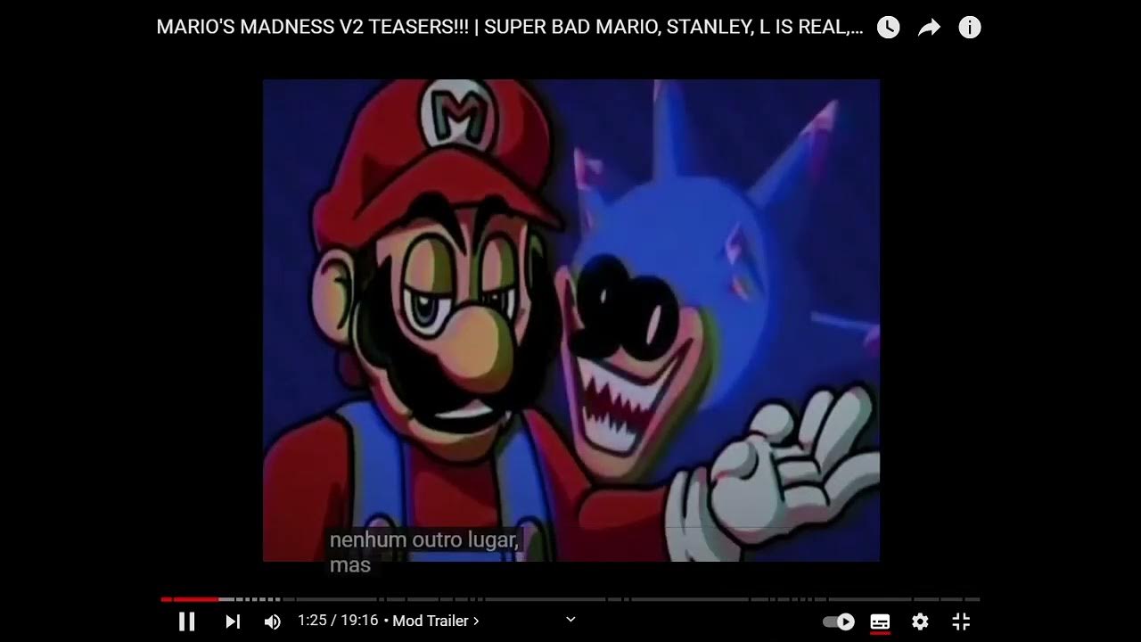 FNF: Mario's Madness v2 Trailer (Official Upload) - YouTube