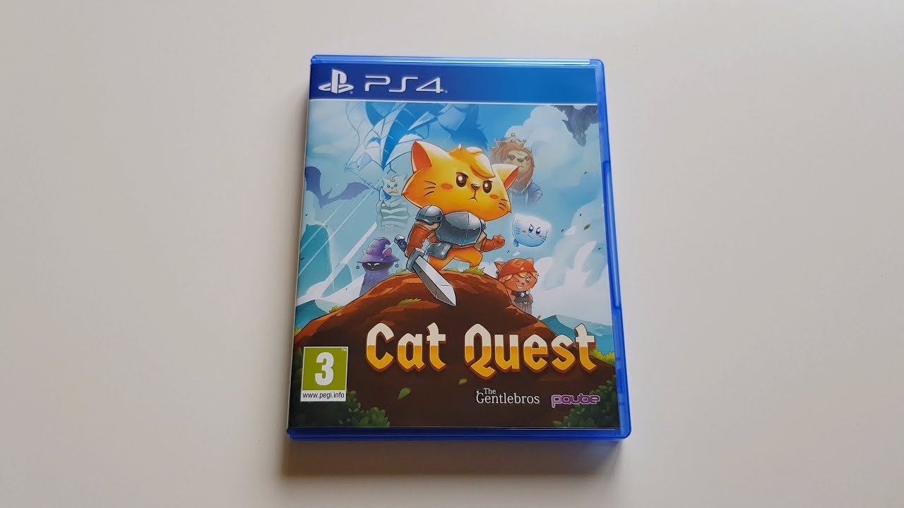 Cat Quest PS4 Unboxing - YouTube