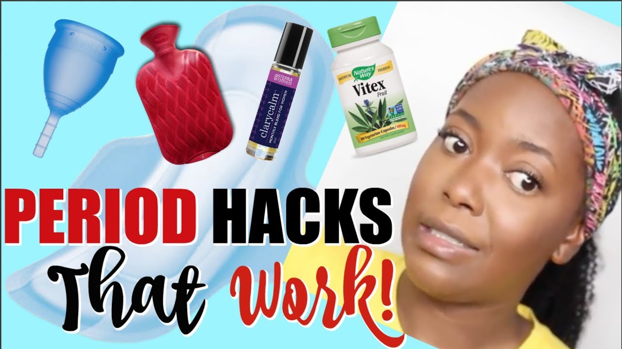 PERIOD HACKS EVERY GIRL NEEDS TO KNOW! MENSTRUAL CRAMP REMEDIES THAT ...