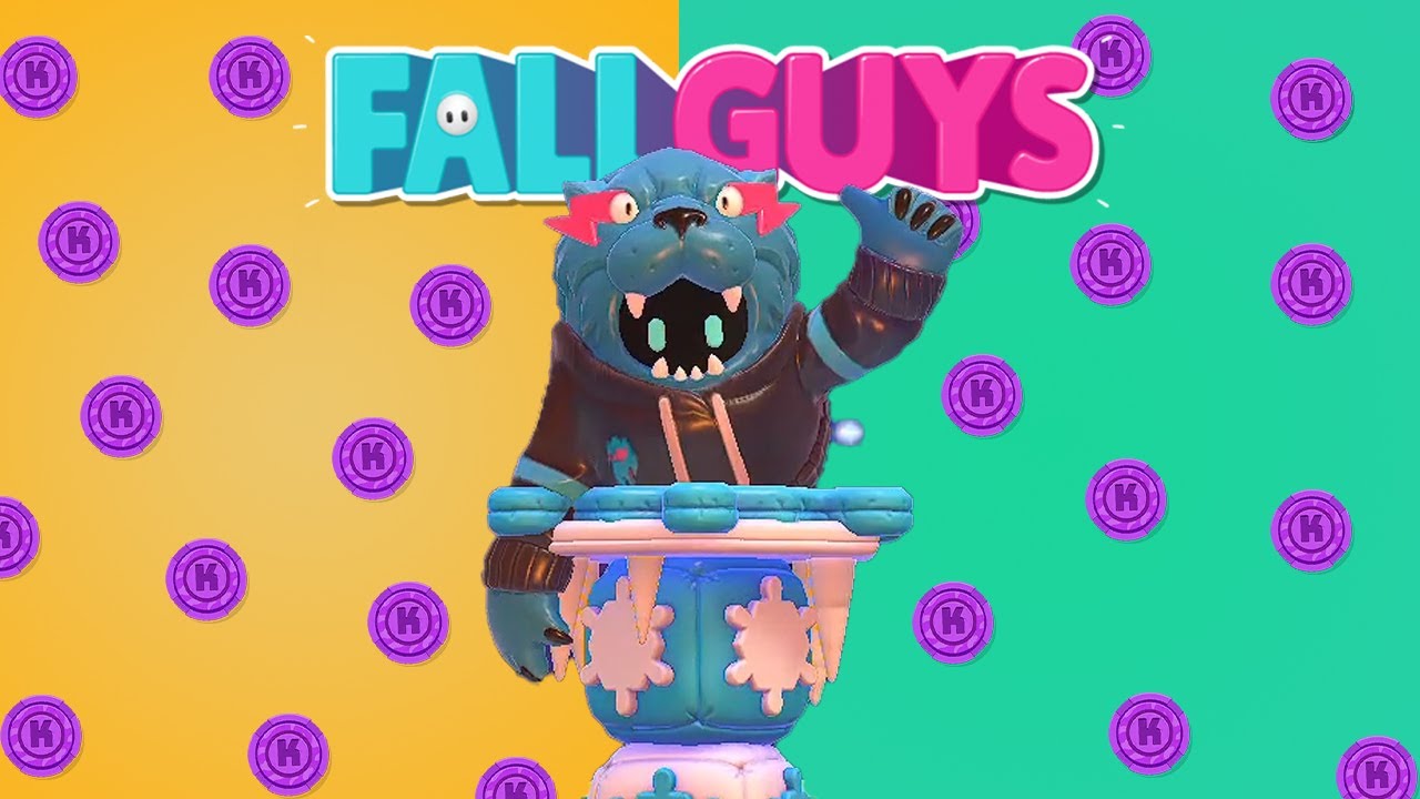 Fall guys new Koala Skin & New Celebration Plinth Catch - YouTube