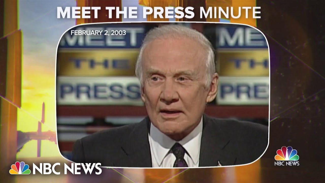 Meet the Press Minute: Buzz Aldrin discusses the possibility of UFOs ...