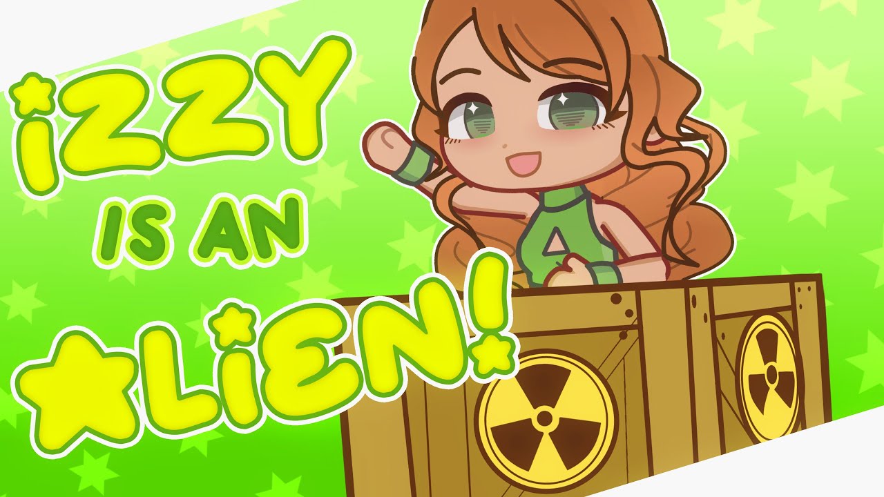 Izzy (E.T) Is an alien // Total drama Gacha - YouTube