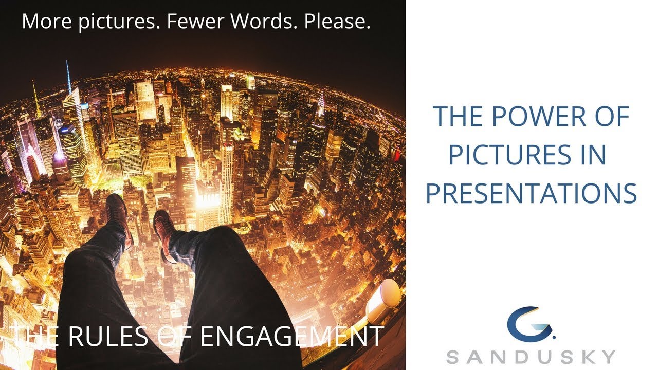 The Power of Using Pictures in Presentations - YouTube