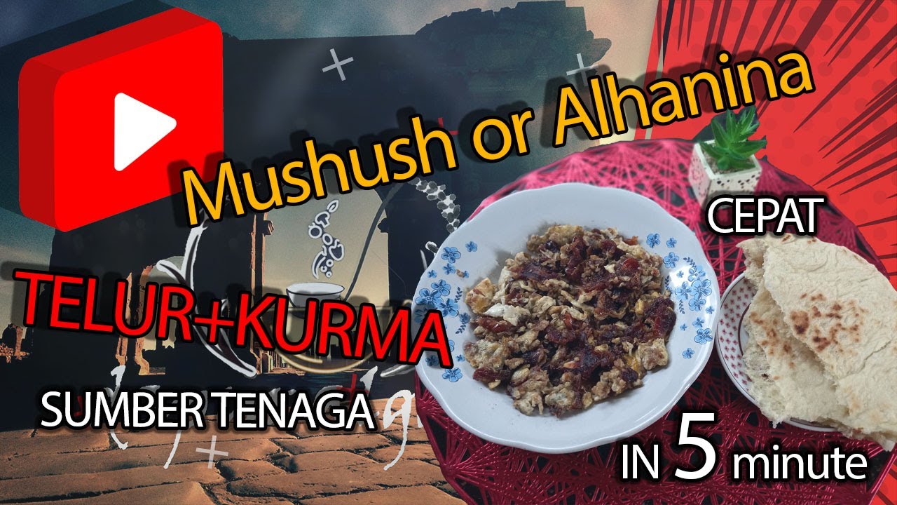 Resepi arab simple (3bahan sahaja kurma,butter dan telur) - YouTube