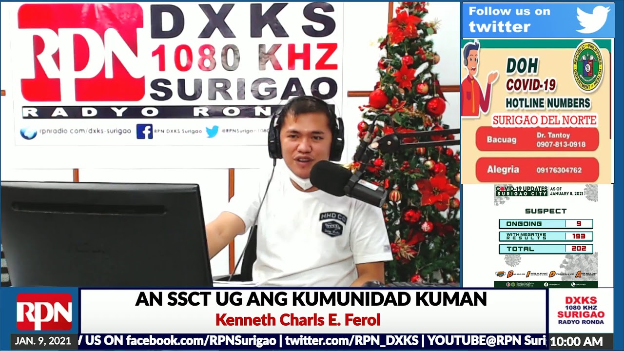 AN SSCT UG ANG KUMUNIDAD KUMAN with Kenneth Charls E. Ferol |January 9 ...