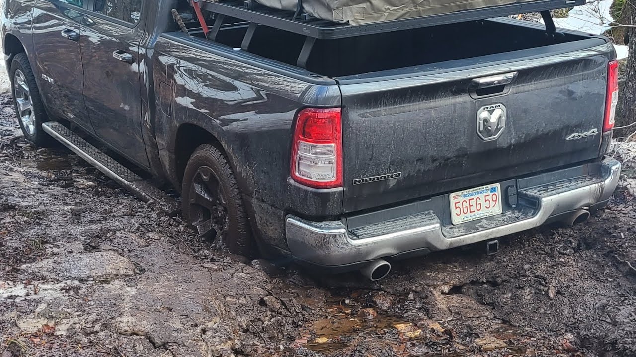 Tracked Off Road Recovery from a snowmobile trail GPS FAIL! - YouTube