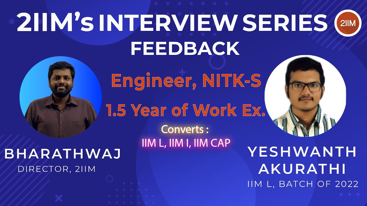 Interview Series | Mock Interview 4 Feedback | CAT - WAT | GD | PI Prep ...