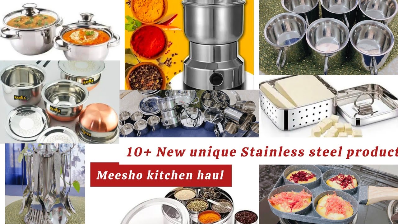 BEST Rate n Quality steel PRODUCT comparing Price from AMAZON | MEESHO ...