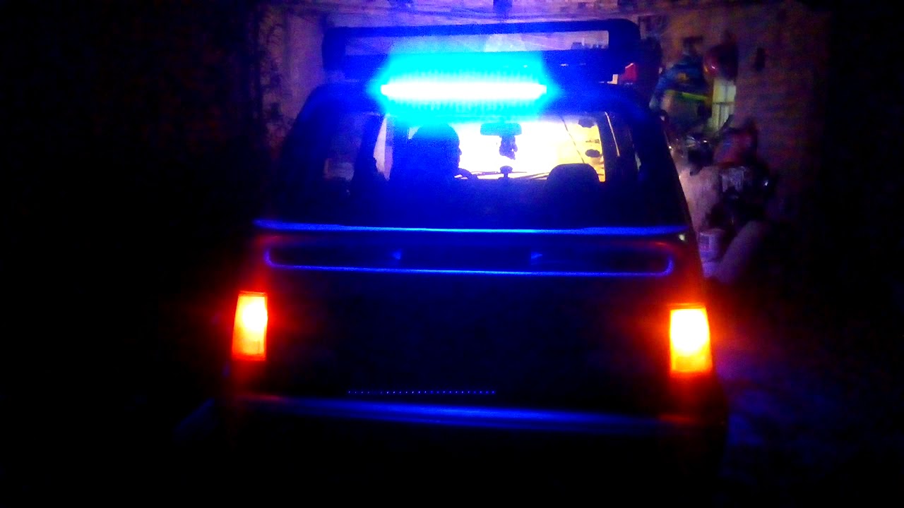 daewoo tico tuning con luces led - YouTube