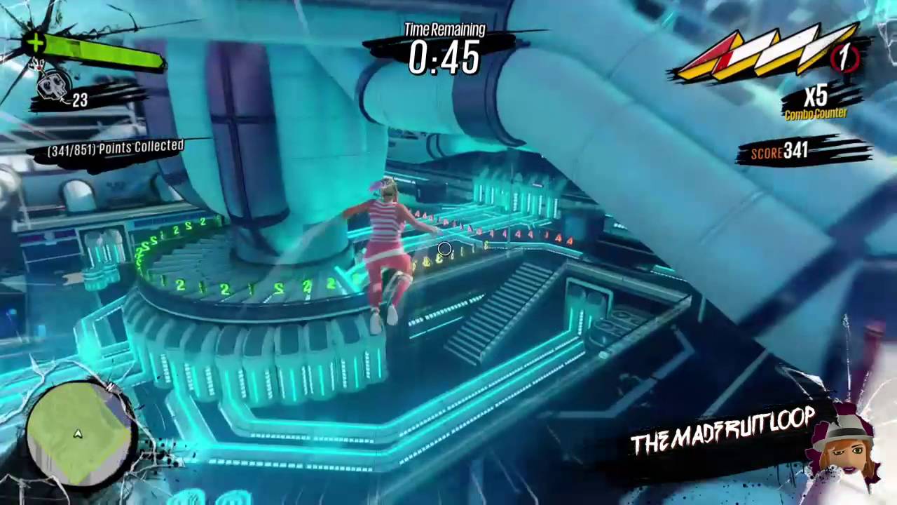 Sunset Overdrive Robot Factory Points Challenge - YouTube